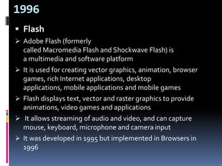 Evolution of the web | PPTX