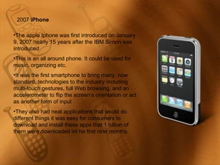 Evolution of touchscreens by aamer | PPT