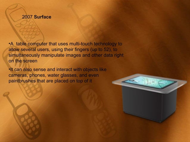 Evolution of touchscreens by aamer | PPT | Technology & Computing