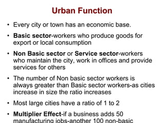 Evolution of Town, Cities and Urban: World Perspective | PPSX