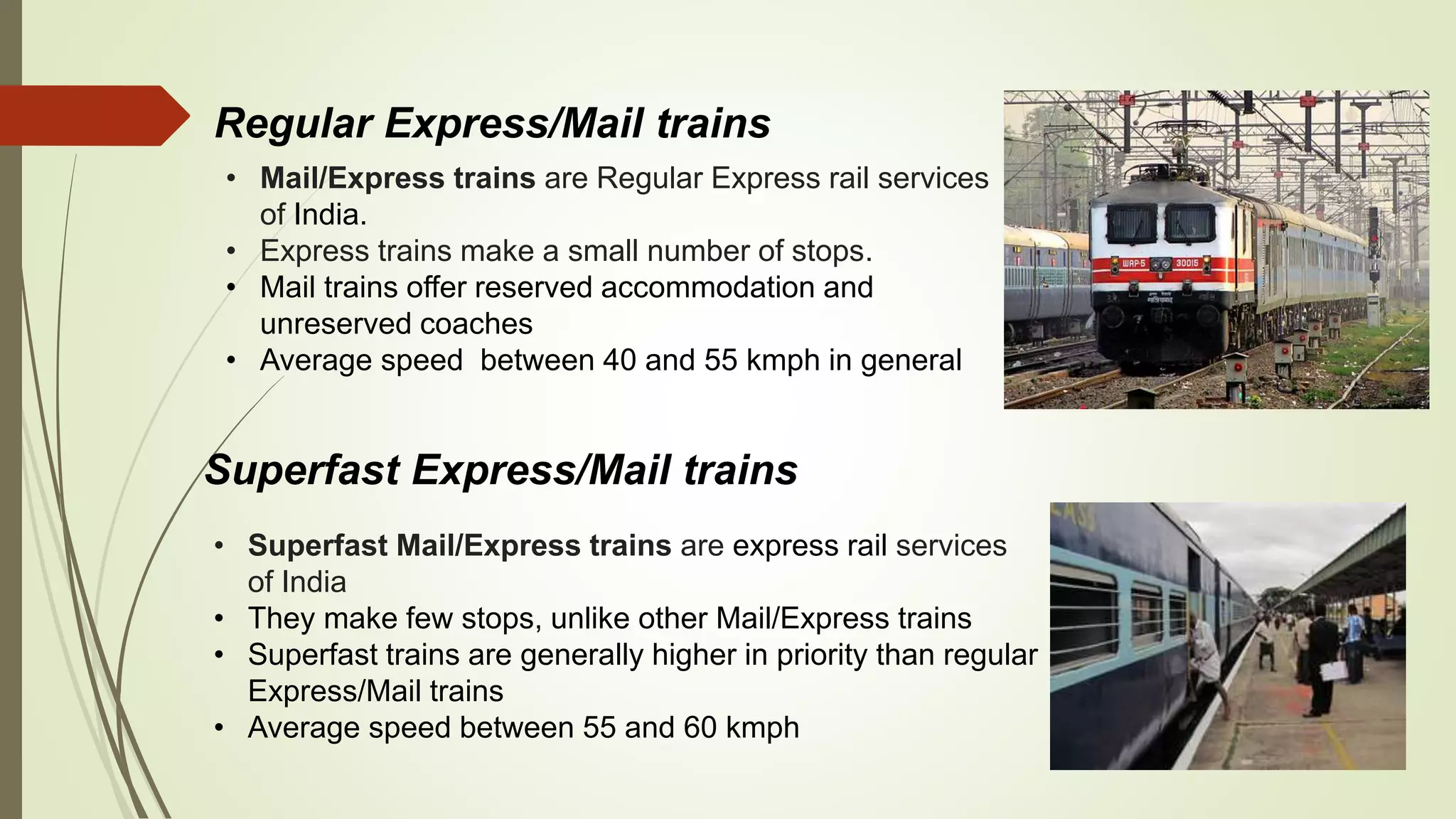 Evolution of Rail Transport in India | PPTX