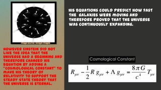 Evolution of universe | PPTX