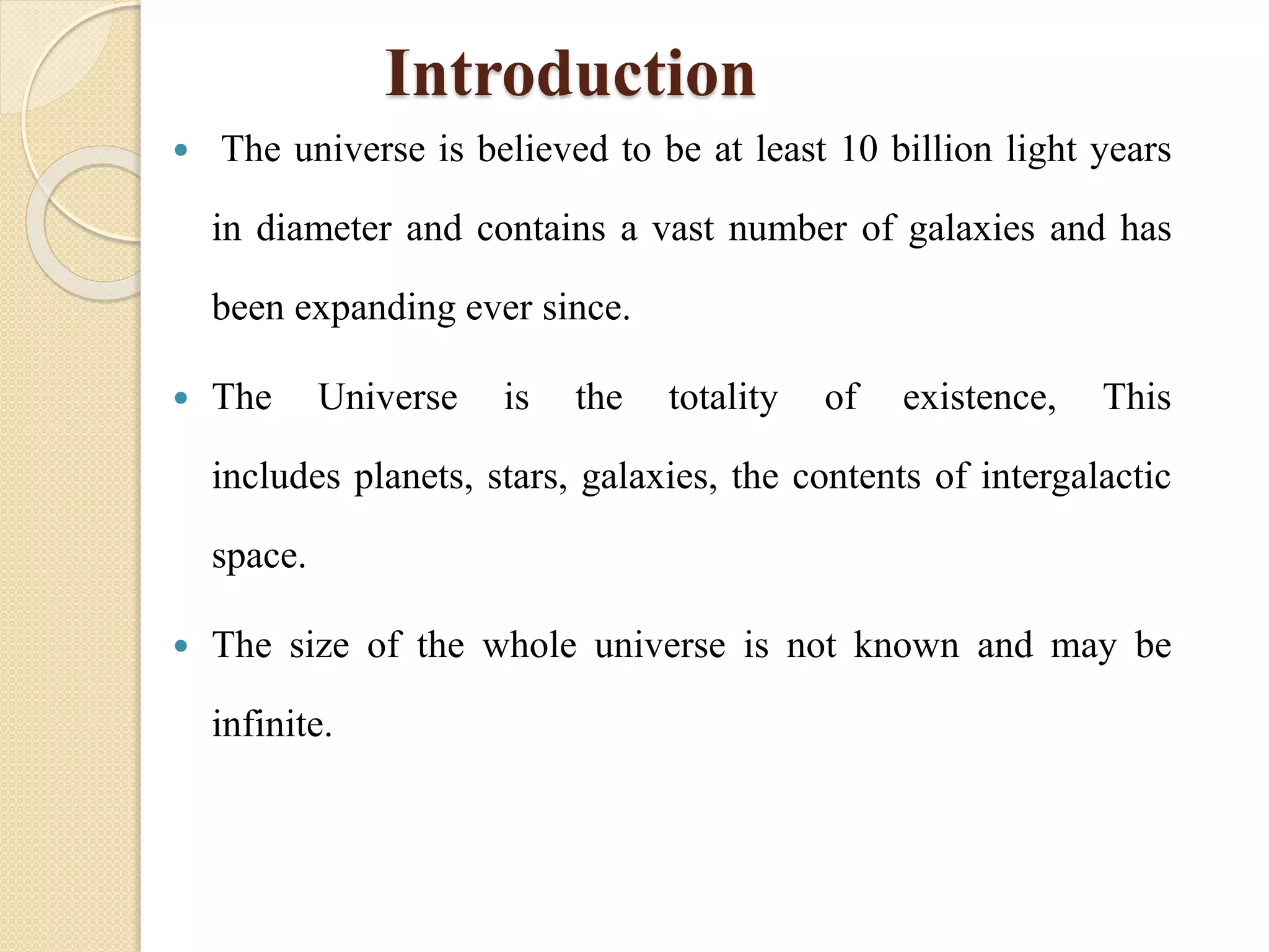 Evolution of universe - Geochemistry & Thermodynamics | PPTX