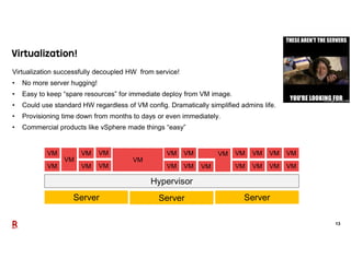 Evolution of unix environments and the road to faster deployments | PPT