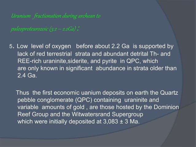 Evolution_of_uranium_fractionation_throu.pptx | Chemistry | Science