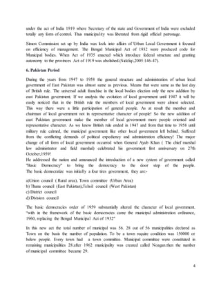 Evolution of urban local government | DOCX