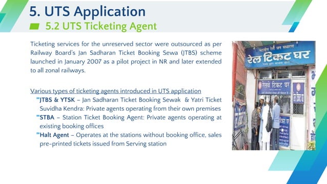 Evolution of UTS.pptx | Rail Travel | Travel Type