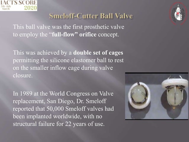 Evolution of valves, Identification & Key Features | IACTS SCORE 2020 | PPT