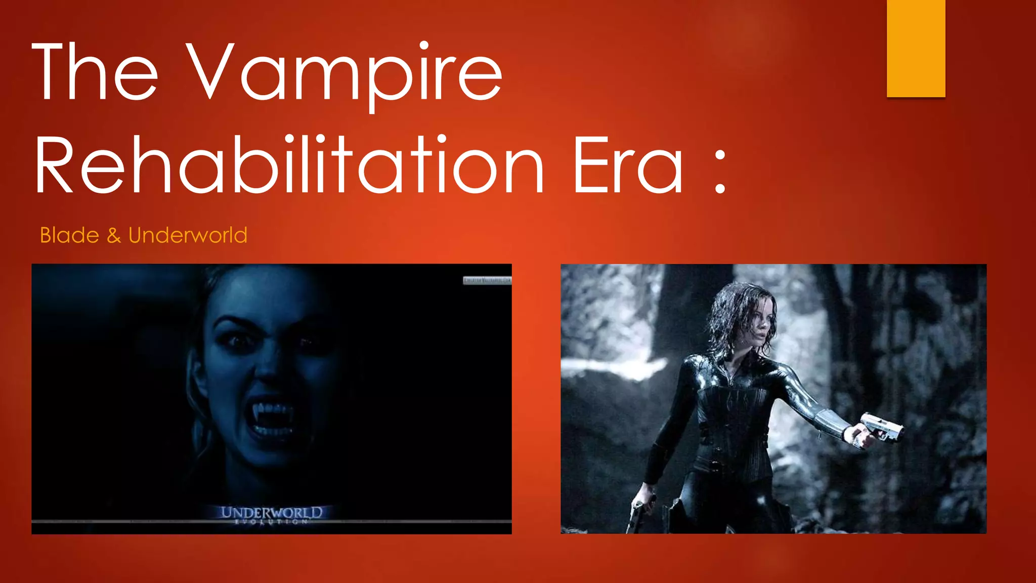Evolution of vampire | PPTX
