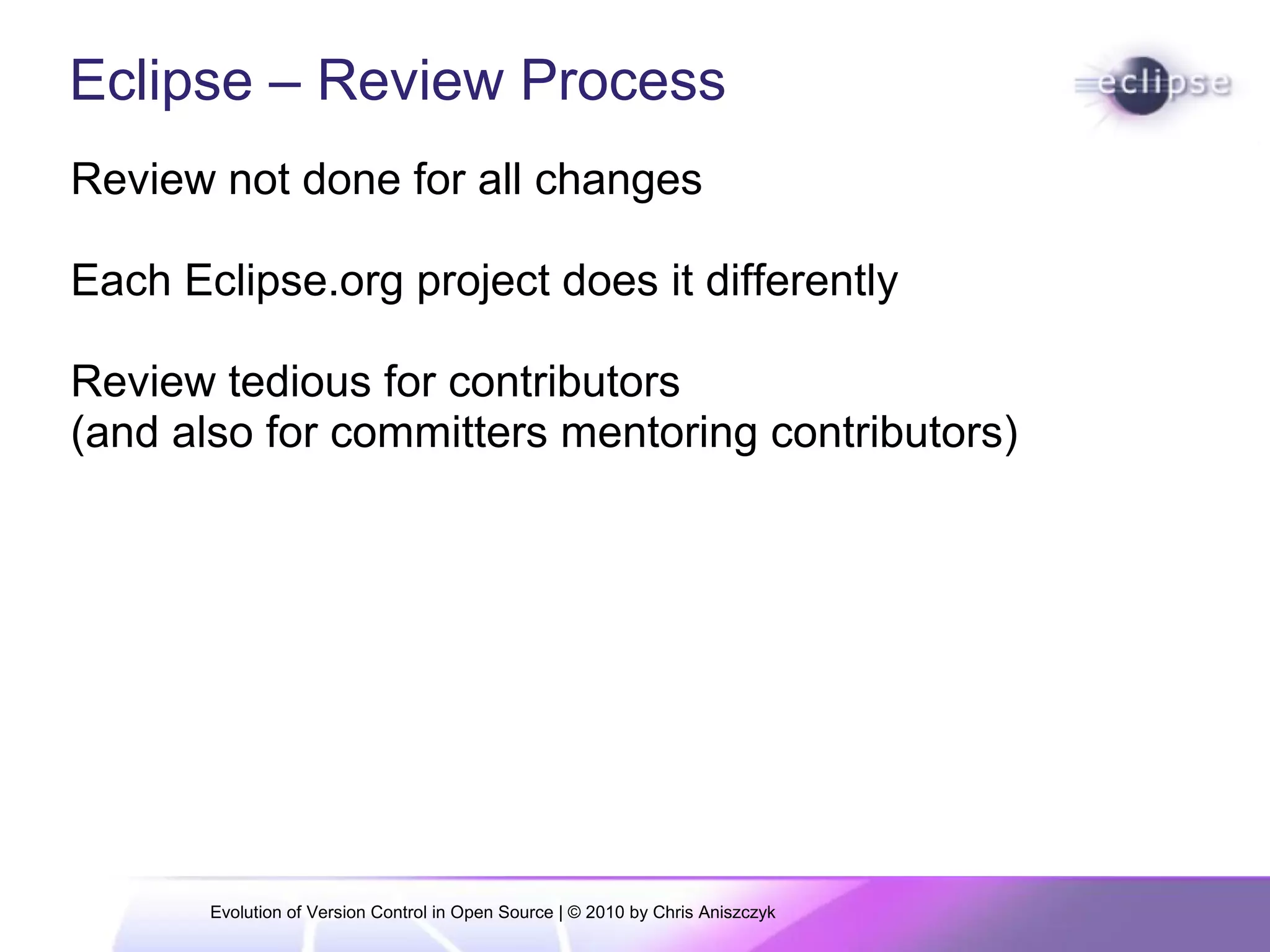 Evolution of Version Control In Open Source | ODP
