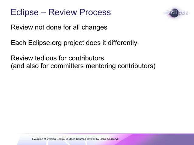 Evolution of Version Control In Open Source | ODP | Web Development | Internet
