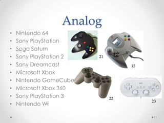 Evolution Of Sega Controllers