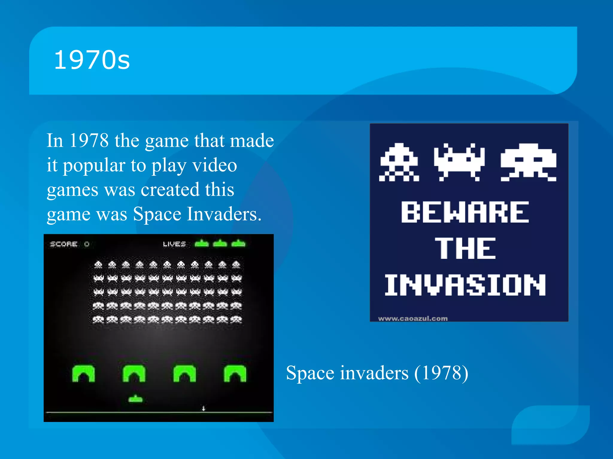 Evolution of video games | PPT
