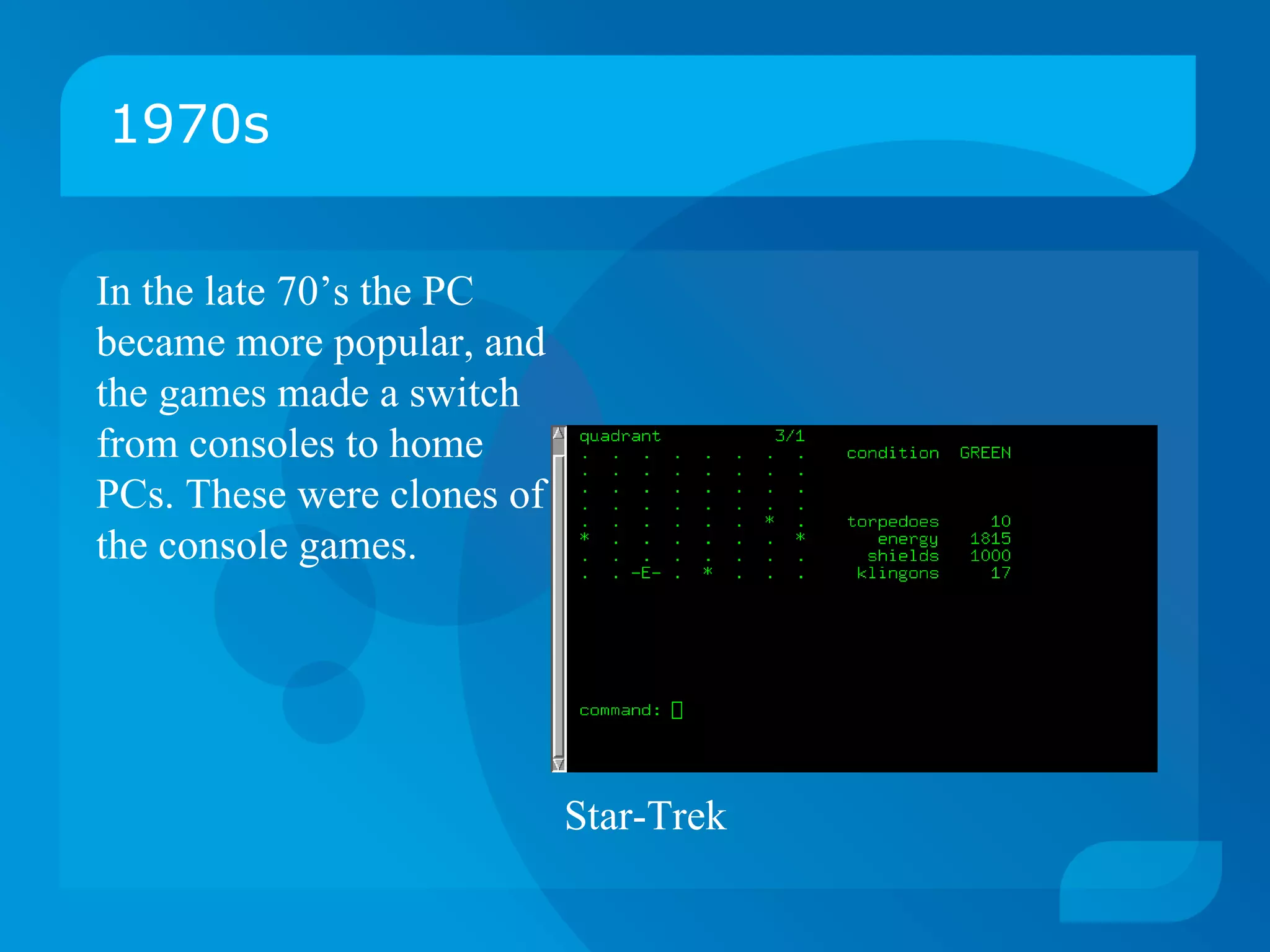 Evolution of video games | PPT