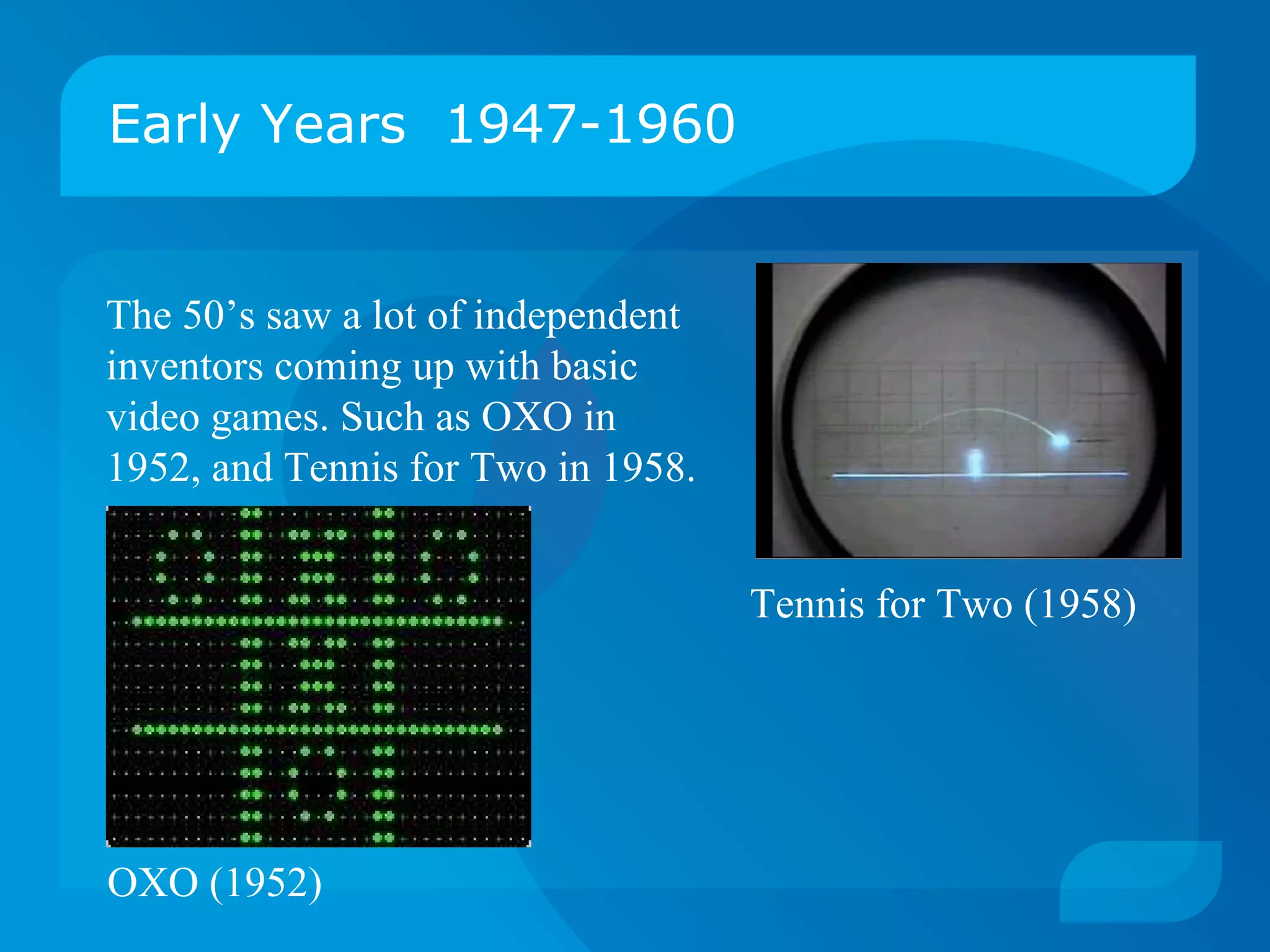 Evolution of video games | PPT