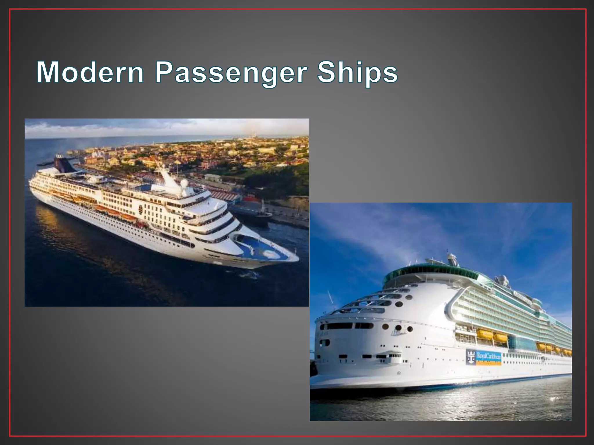 Evolution of Water Transport (From Ancient History to the Megaships of ...