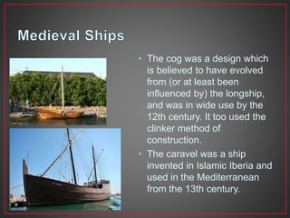 Evolution of Water Transport (From Ancient History to the Megaships of ...