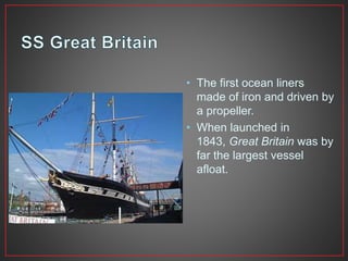 Evolution of Water Transport (From Ancient History to the Megaships of ...