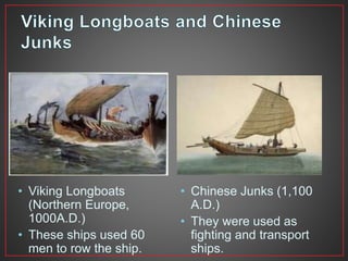 Evolution of Water Transport (From Ancient History to the Megaships of ...