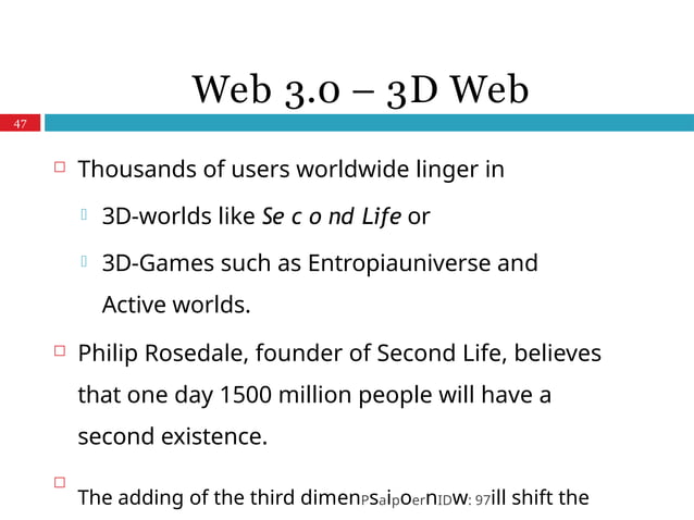 evolution of web : web 1 vs web 2 vs web 3 | PPT
