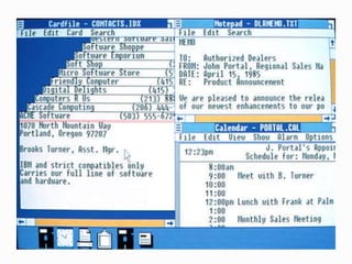 Evolution of windows | PPTX