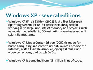 Evolution of windows | PPTX