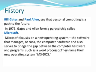 Evolution of windows | PPTX