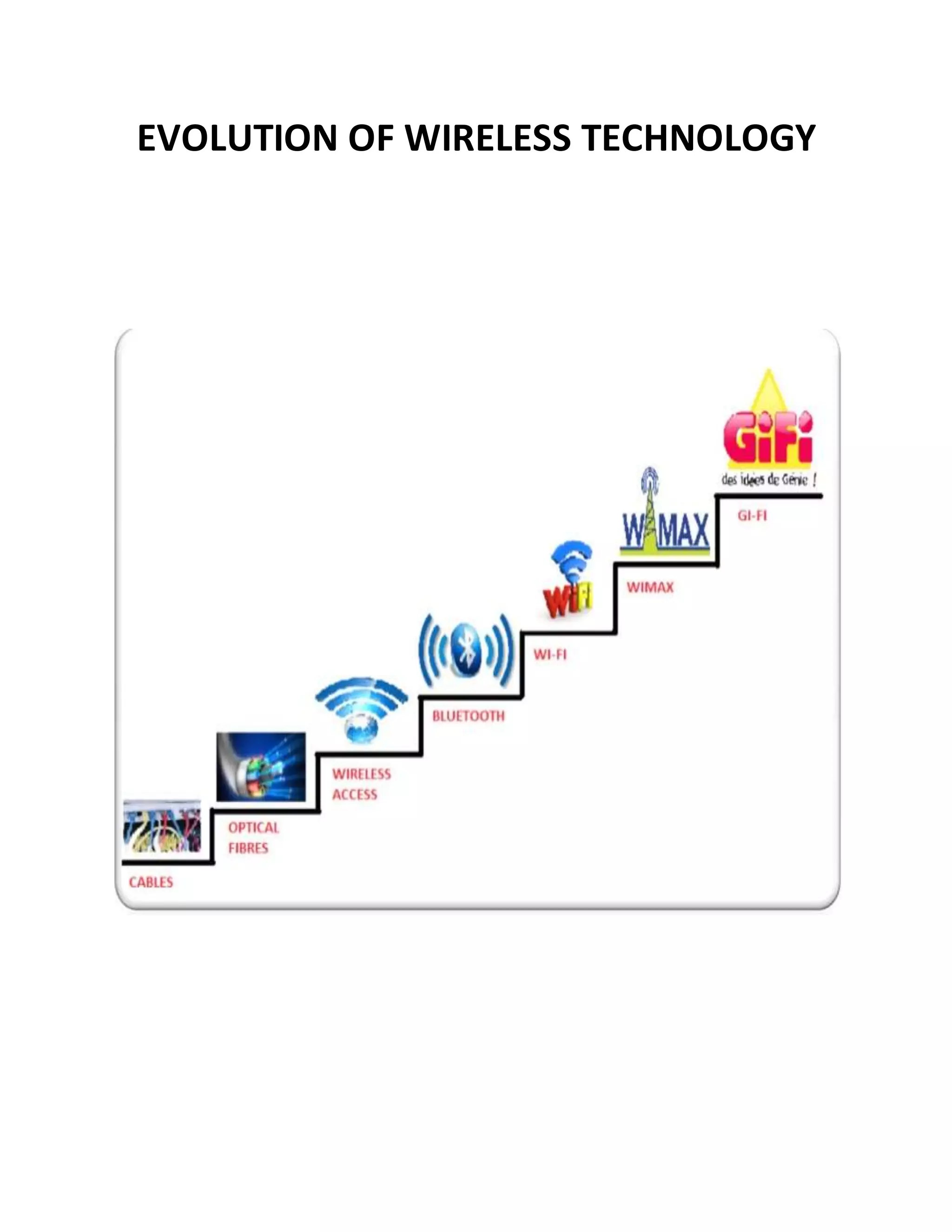 Evolution of wireless technology | PDF