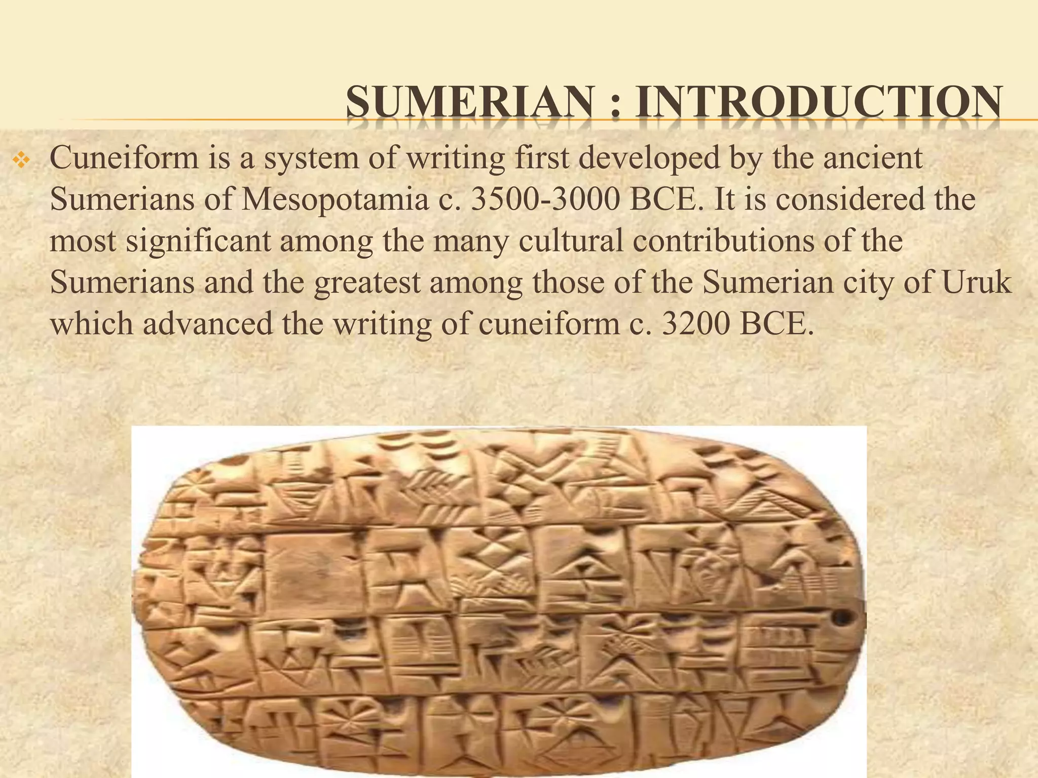 Evolution of Writing- Egyptians vs sumerians.pptx