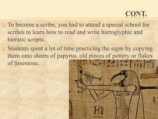 Evolution of Writing- Egyptians vs sumerians.pptx