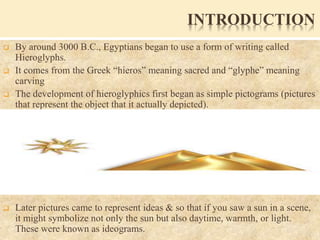 Evolution of Writing- Egyptians vs sumerians.pptx