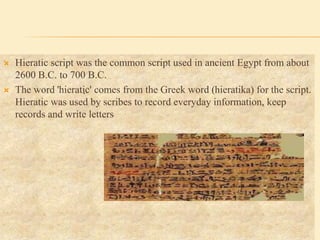 Evolution of Writing- Egyptians vs sumerians.pptx
