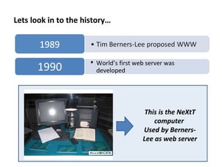 Evolution of www ppt | PPT