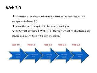 Evolution of www ppt | PPT
