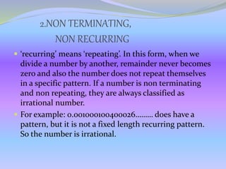 Evolution on number | PPTX