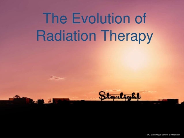 The Evolution Of Radiation Therapy
