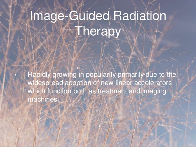 The Evolution Of Radiation Therapy