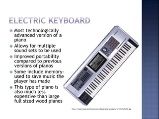 The Evolution of Piano | PPTX