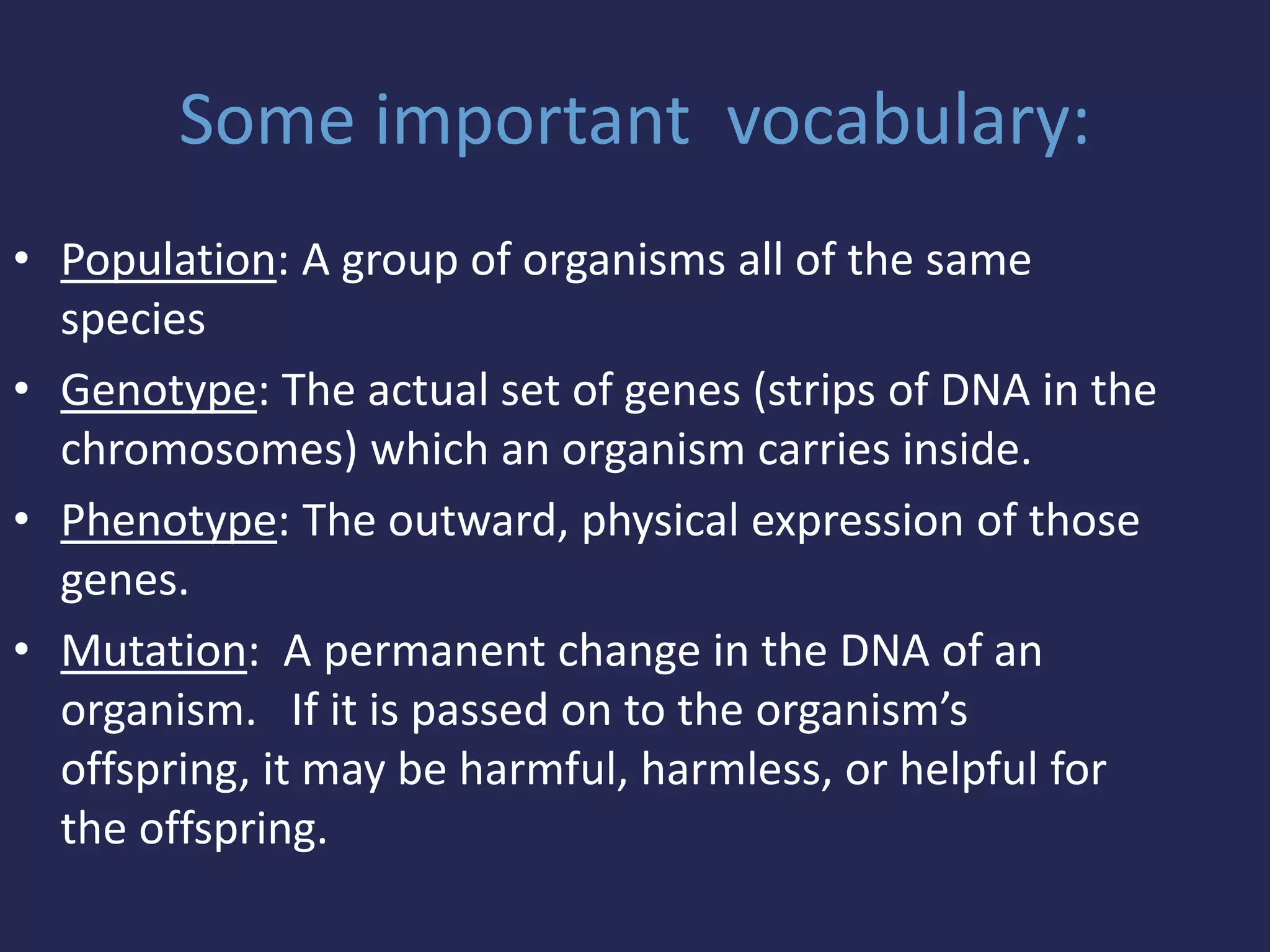 Evolution Presentation | PPTX
