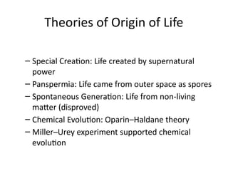 Evolution_PPT for class 12th grade including Theories of Evolution. | PPTX