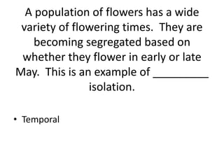 Evolution review | PPTX