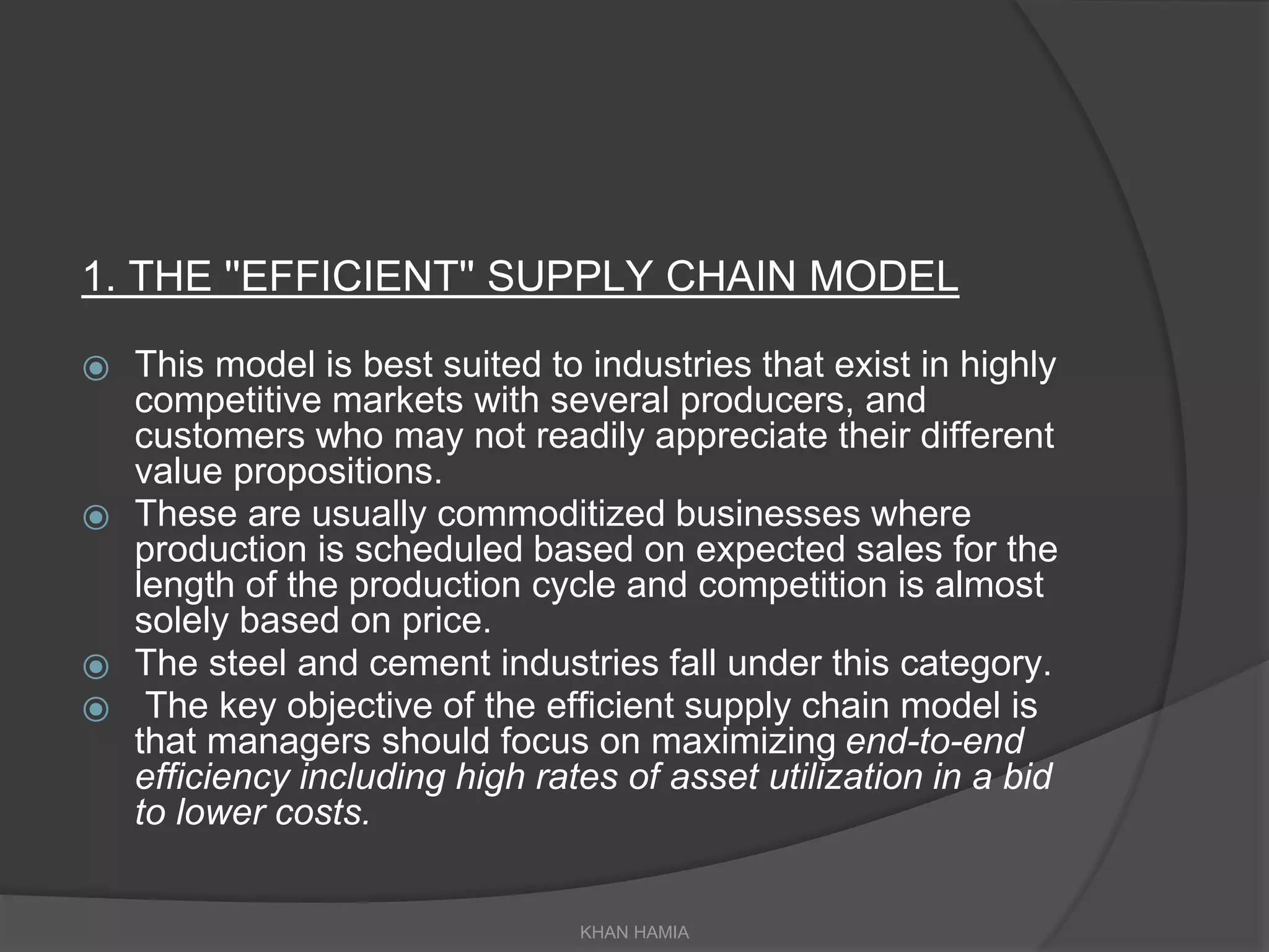 Supply chain management, Logistics | PPTX