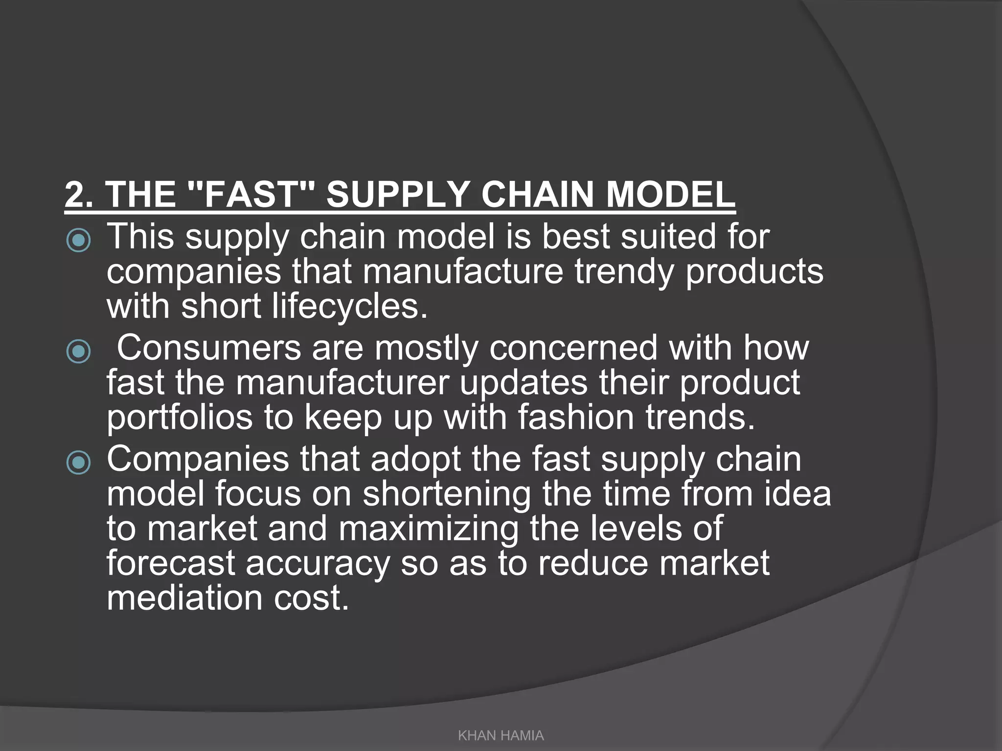 Supply chain management, Logistics | PPTX