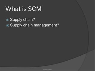 Supply chain management, Logistics | PPTX