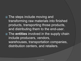Supply chain management, Logistics | PPTX