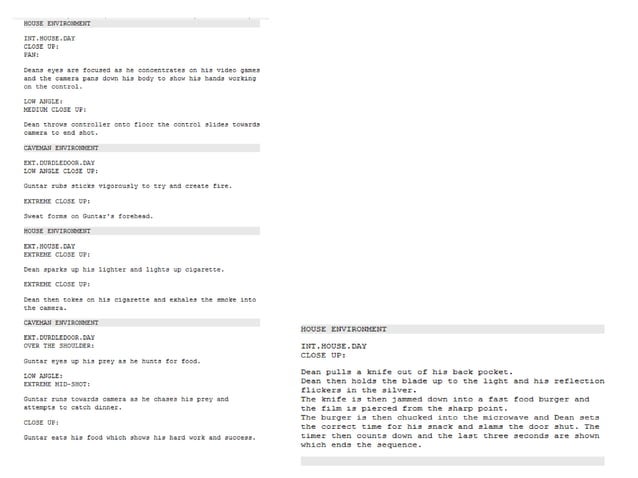 Evolution script | PPTX