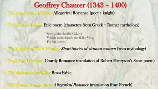 Medieval Literature: an overview | PDF