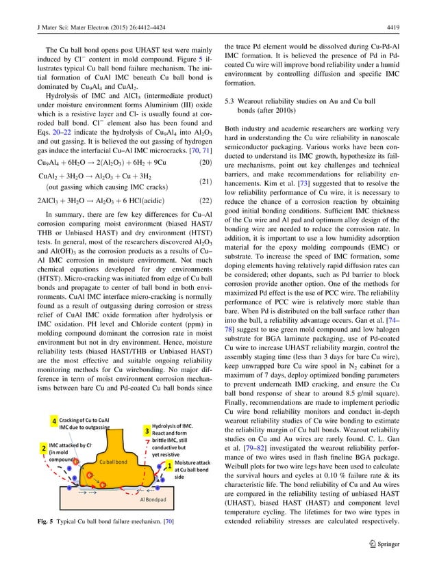 Evolutions of bonding wires used in semiconductor electronics ...
