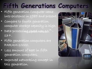Evolutions of computing | PPTX