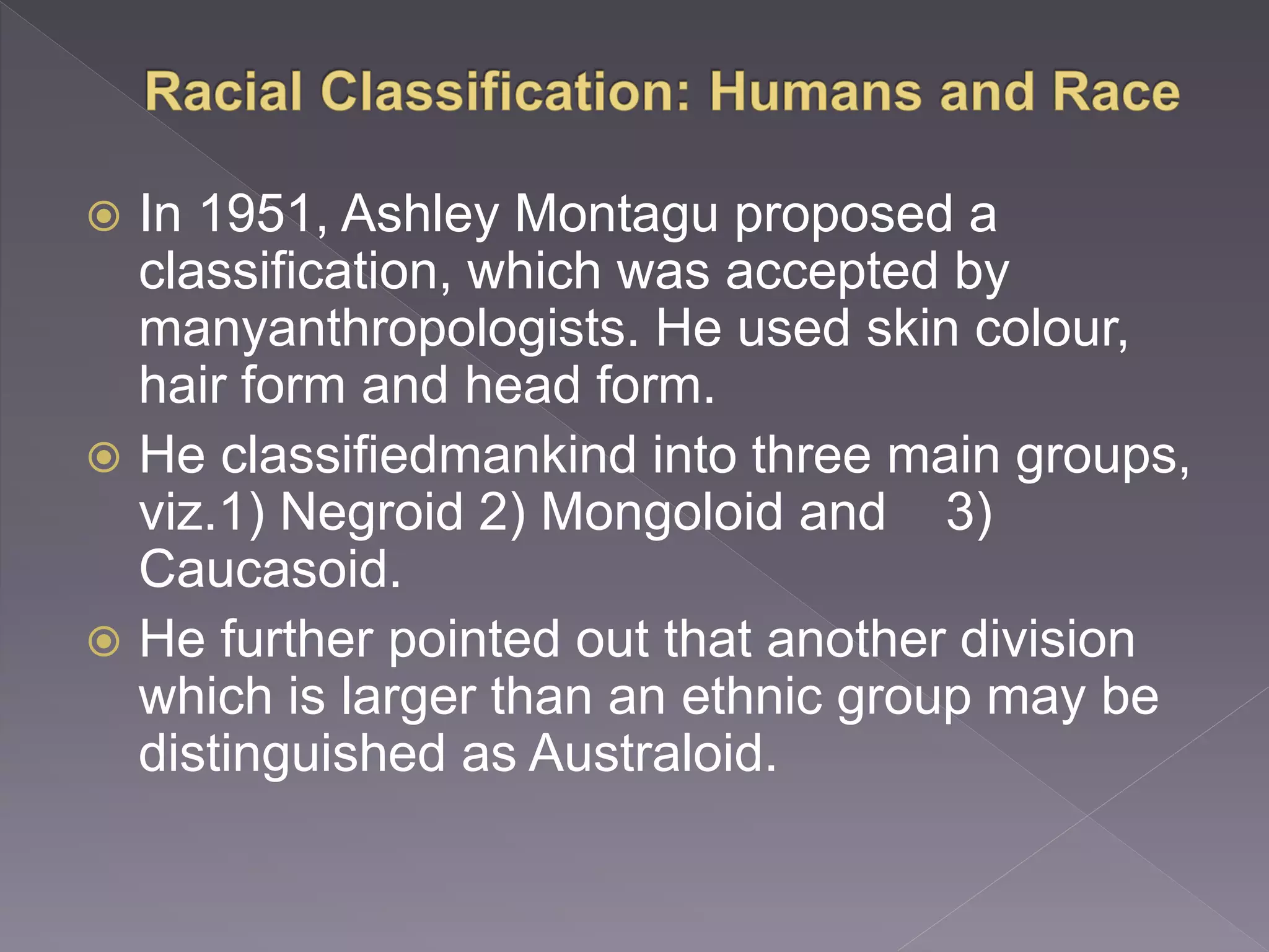 Evolution species to races | PPTX